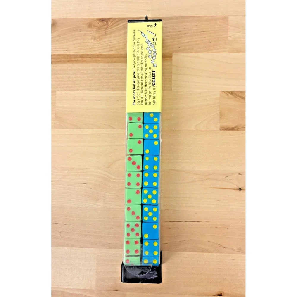 Carma Games, LLC | Games | Tenzi Dice Game 4 Colors Yellow Red Blue ...
